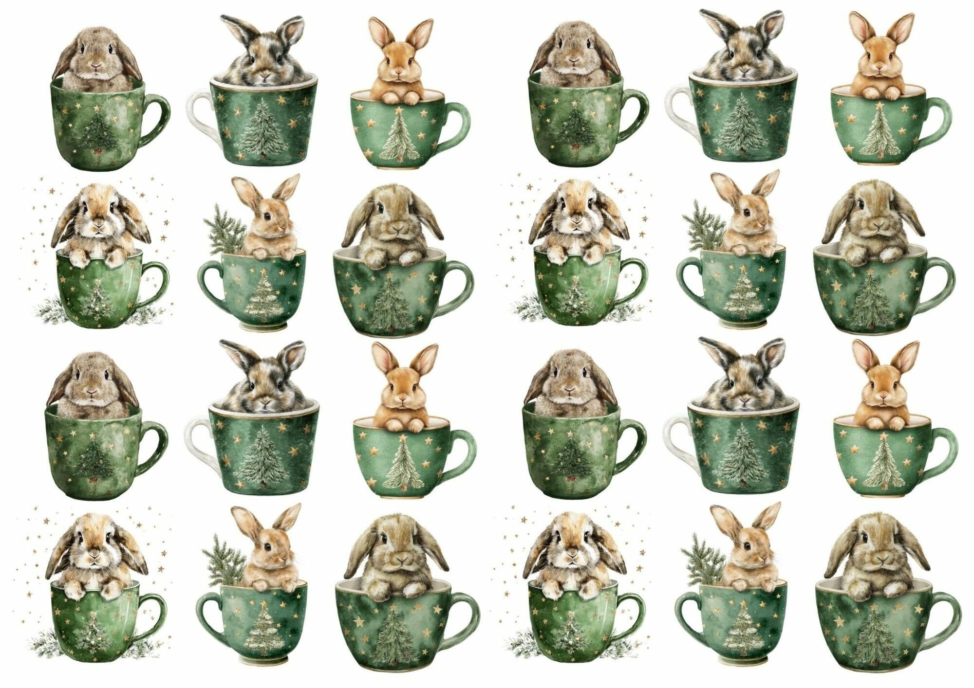 Декупажная карта А4