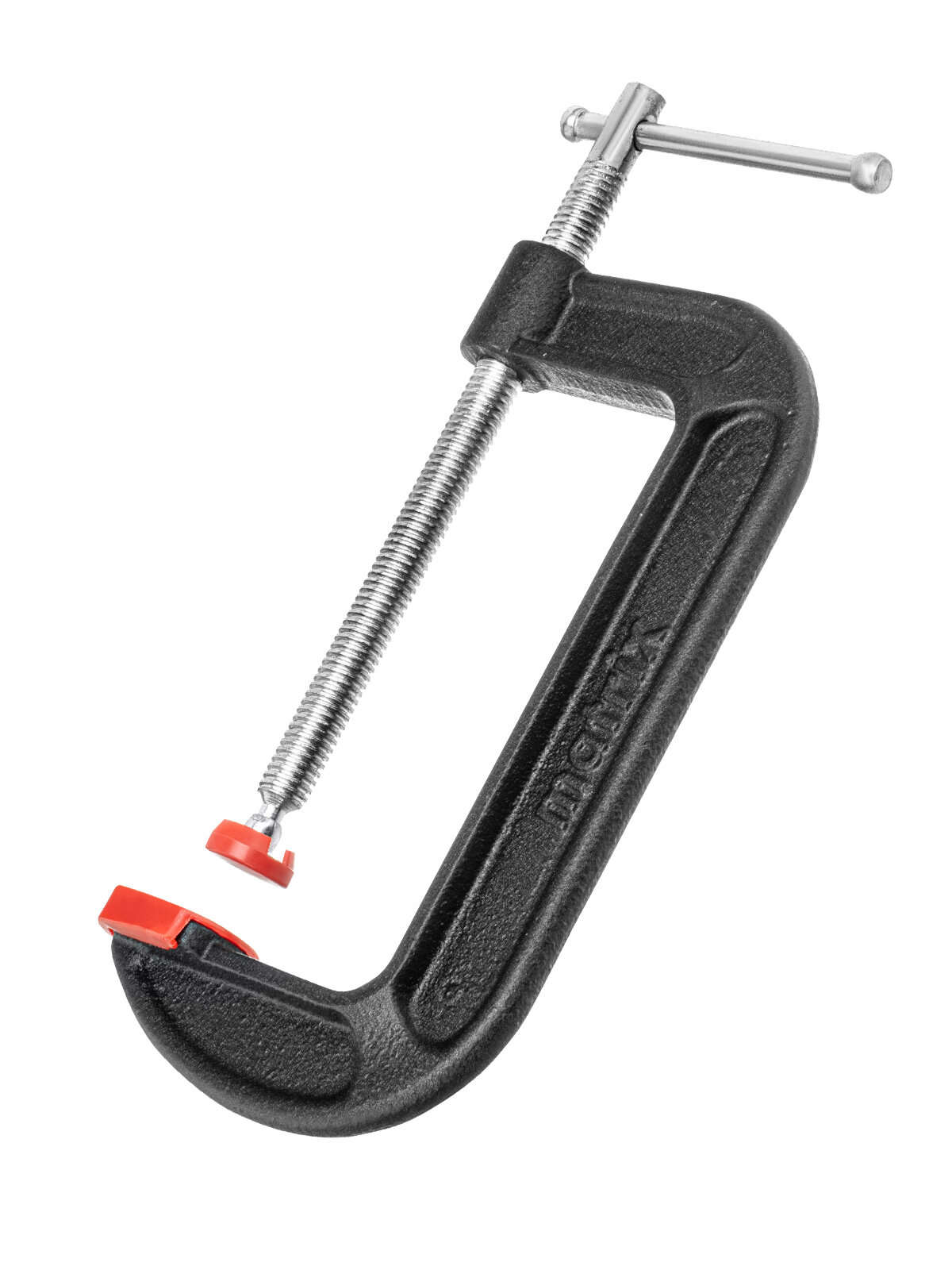 Струбцина G-образная Matrix, 150 мм ширина зажима, усиленная, чугунная рама и стальной винт, 20606