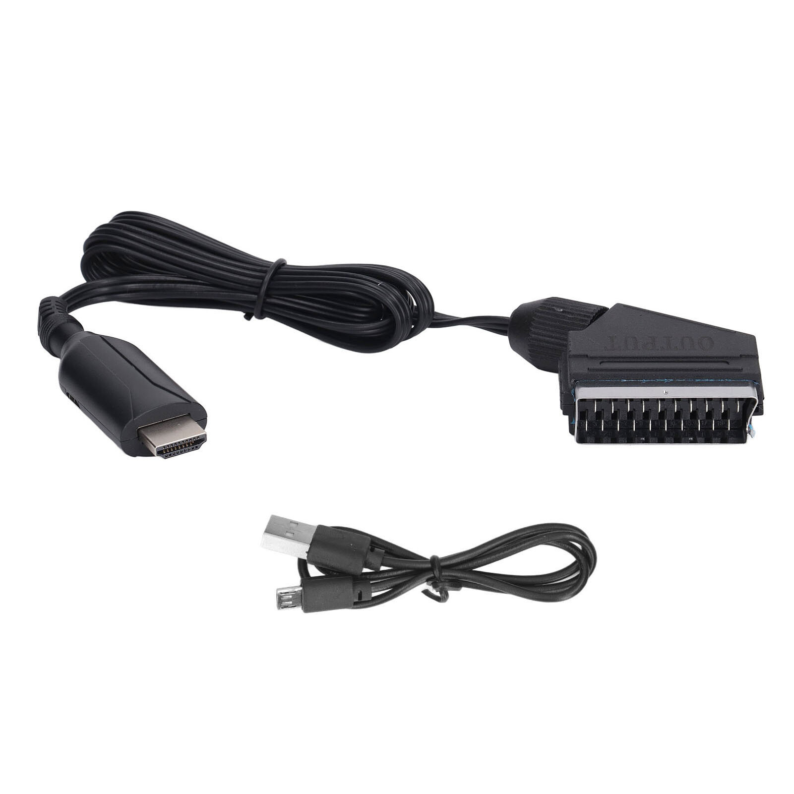 Конвертер HDMI в SCART, 480i/576i, для старых телевизоров/VHS/DVD
