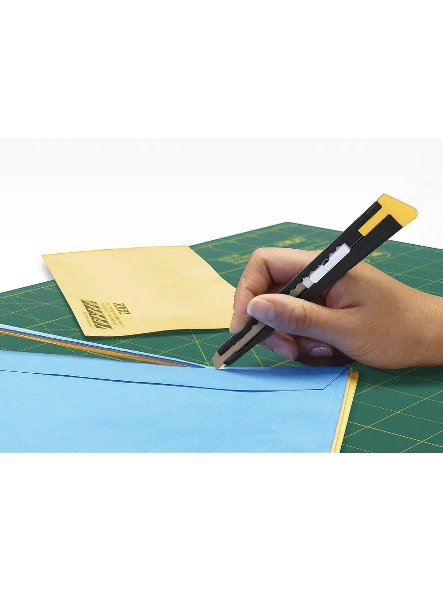 С сегментированным лезвием 9 мм, нож