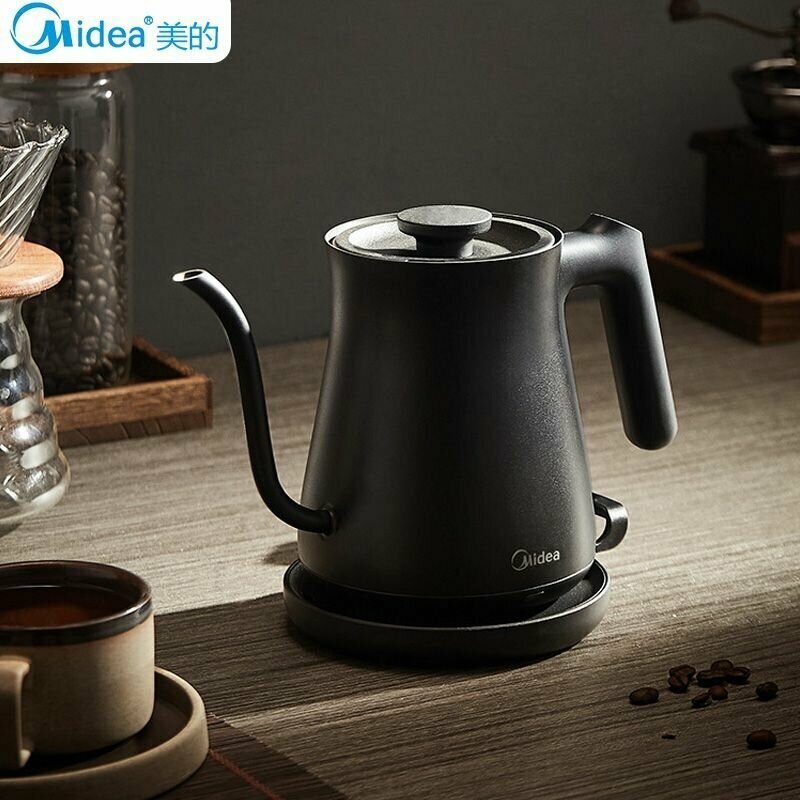 Midea Электрический чайник MK-SH07E301 Электрический чайник, черный матовый