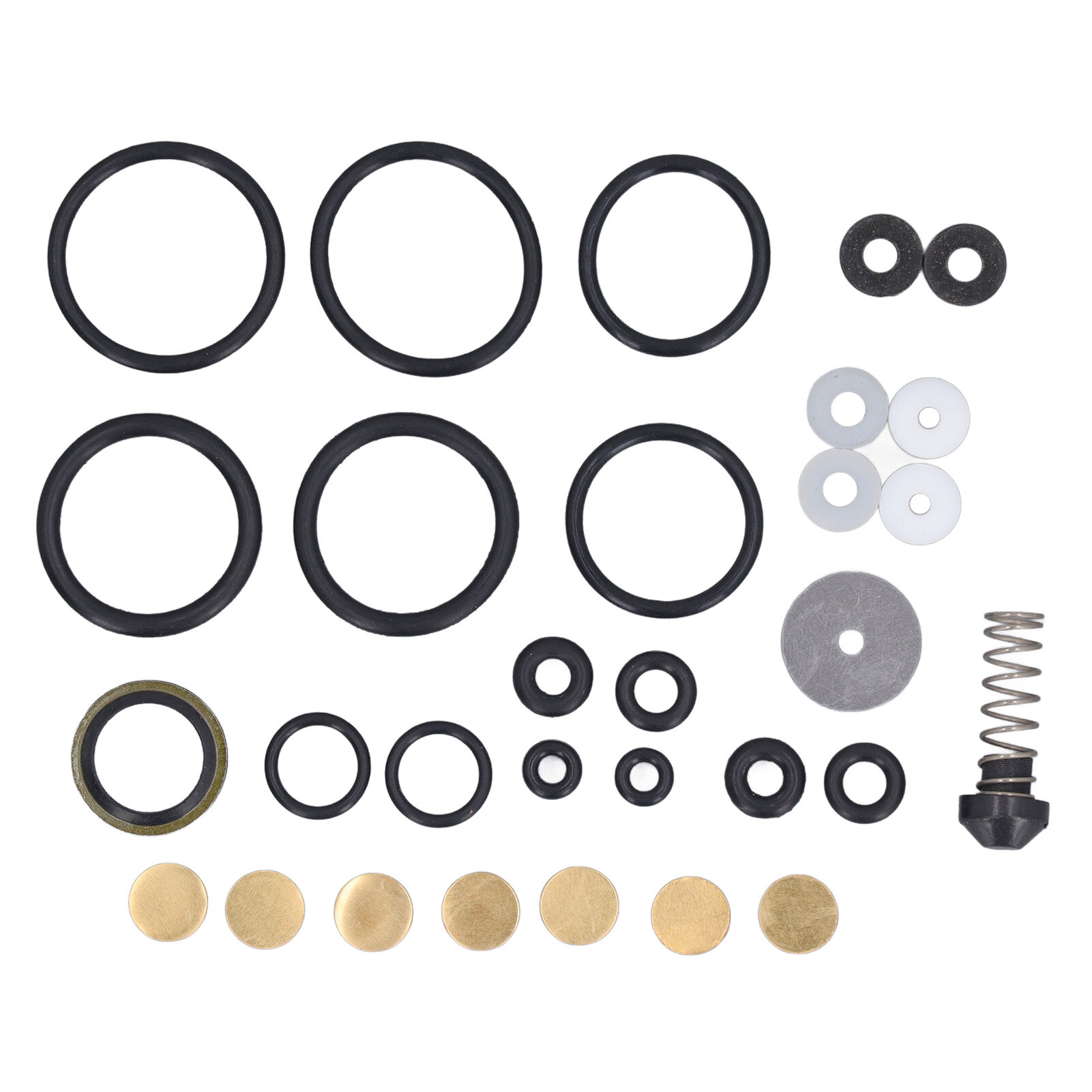 Комплект поршневых колец для поршневого компрессора PCP 12 В, уплотнительное кольцо из ПВХ 30 МПа для насоса высокого давления