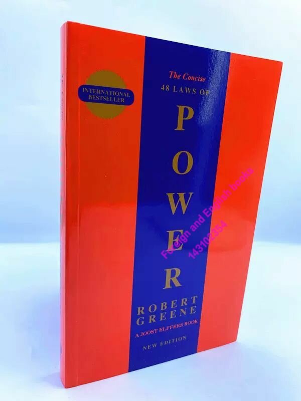 48 законов власти Роберт Грин книга на английском / The Concise 48 Laws of Power book Robert Green Greene Robert