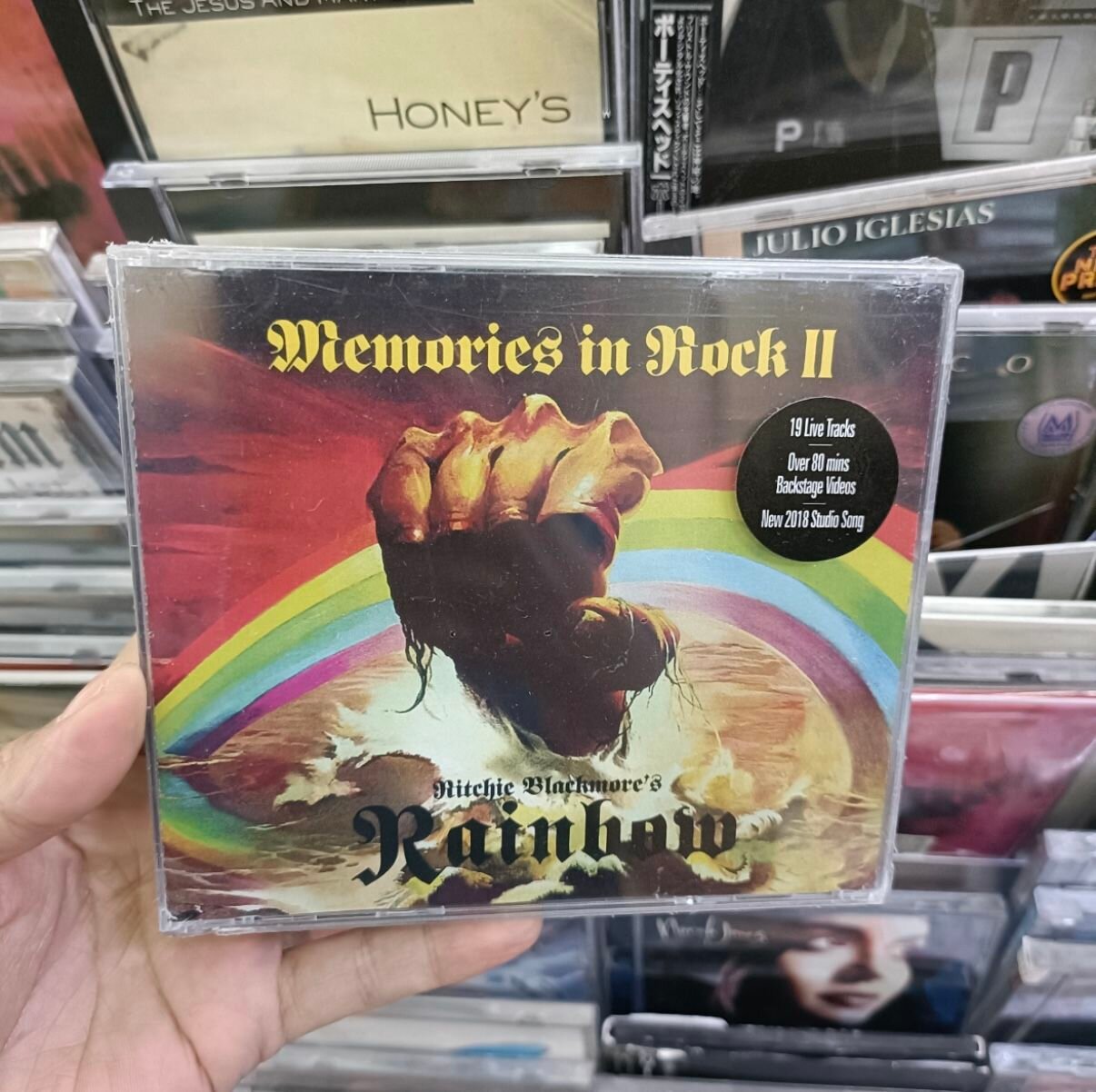 CD Blackmore's Rainbow Memories In Rock II 2CD+DVD запечатанный совершенно новый альбом