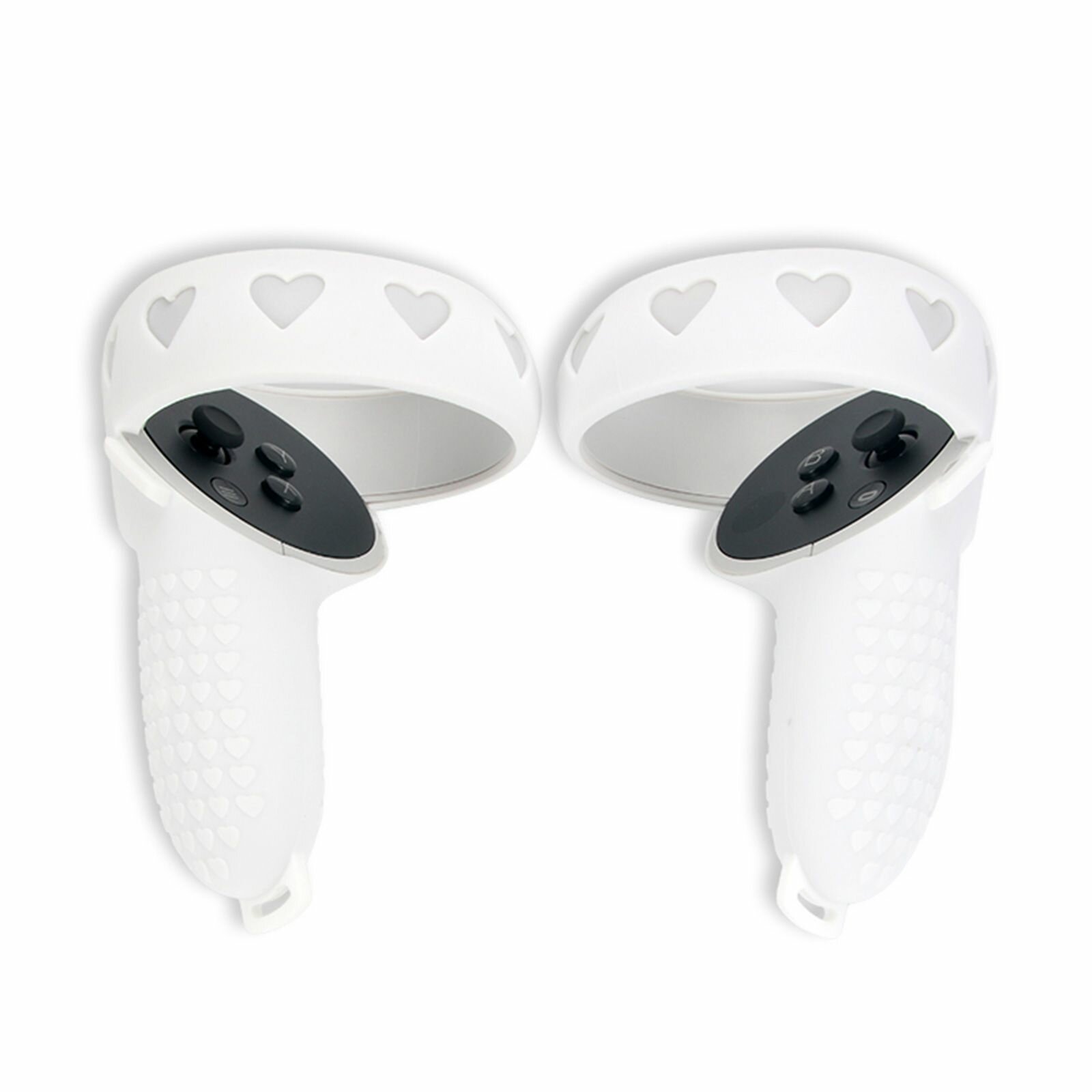 VR-аксессуар, Силиконовый чехол для ручки виртуальной консоли Oculus quest 2-белый