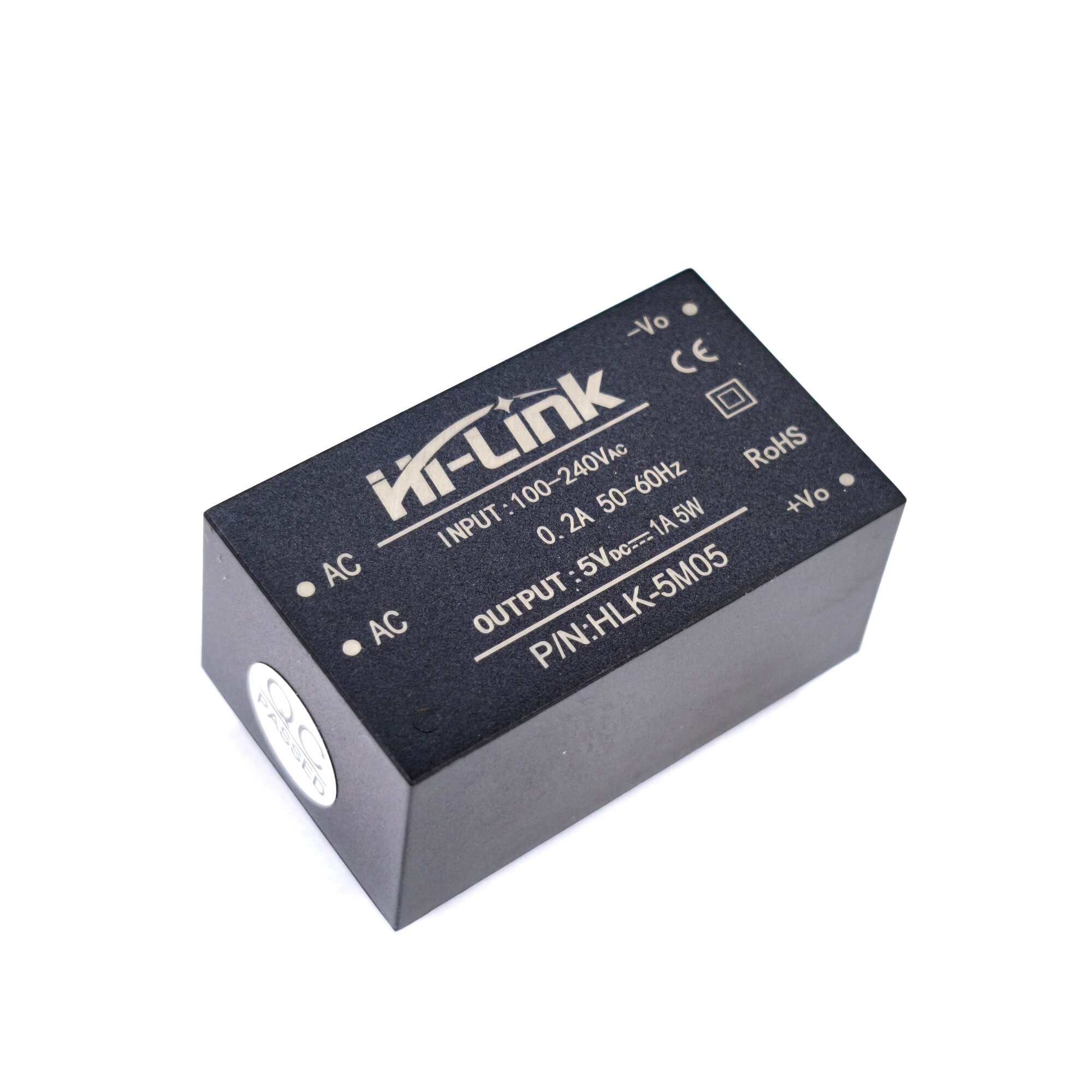 Источник питания AC-DC 220В в 5В (Hi-Link HLK-5M05)