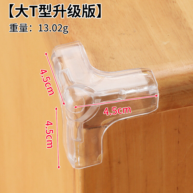 Силиконовый противоударный уголок безопасности, прозрачный противоударный силиконовый защитник для мебели, мягкий край для защиты стен, противоударный уголок