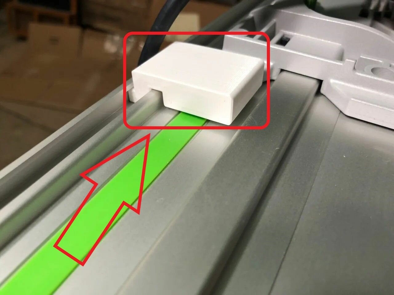 Самозажимной упор для направляющей шины Festool