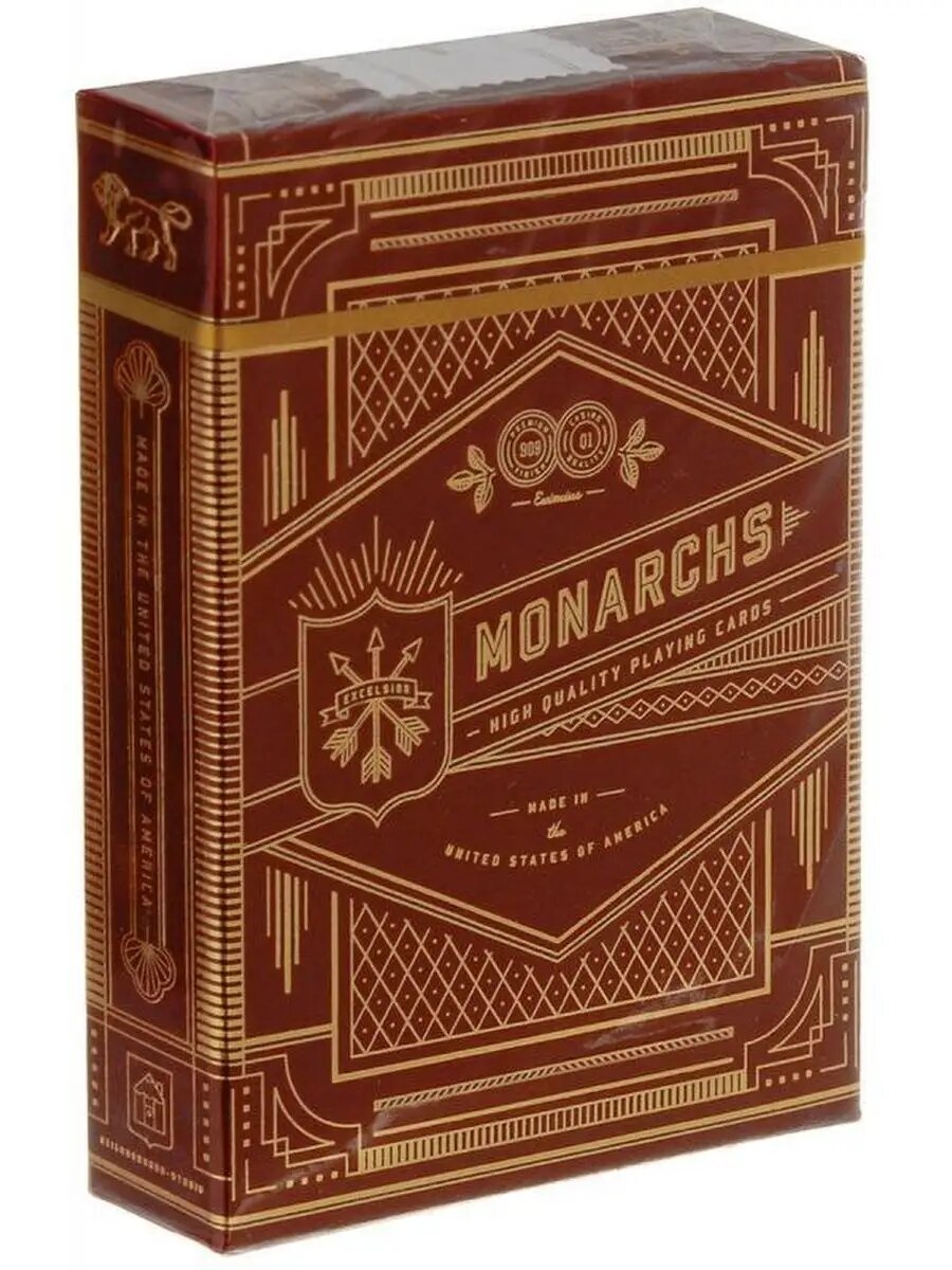 Игральные карты"Theory11 Red Monarchs" 61896 Theory11, Америка