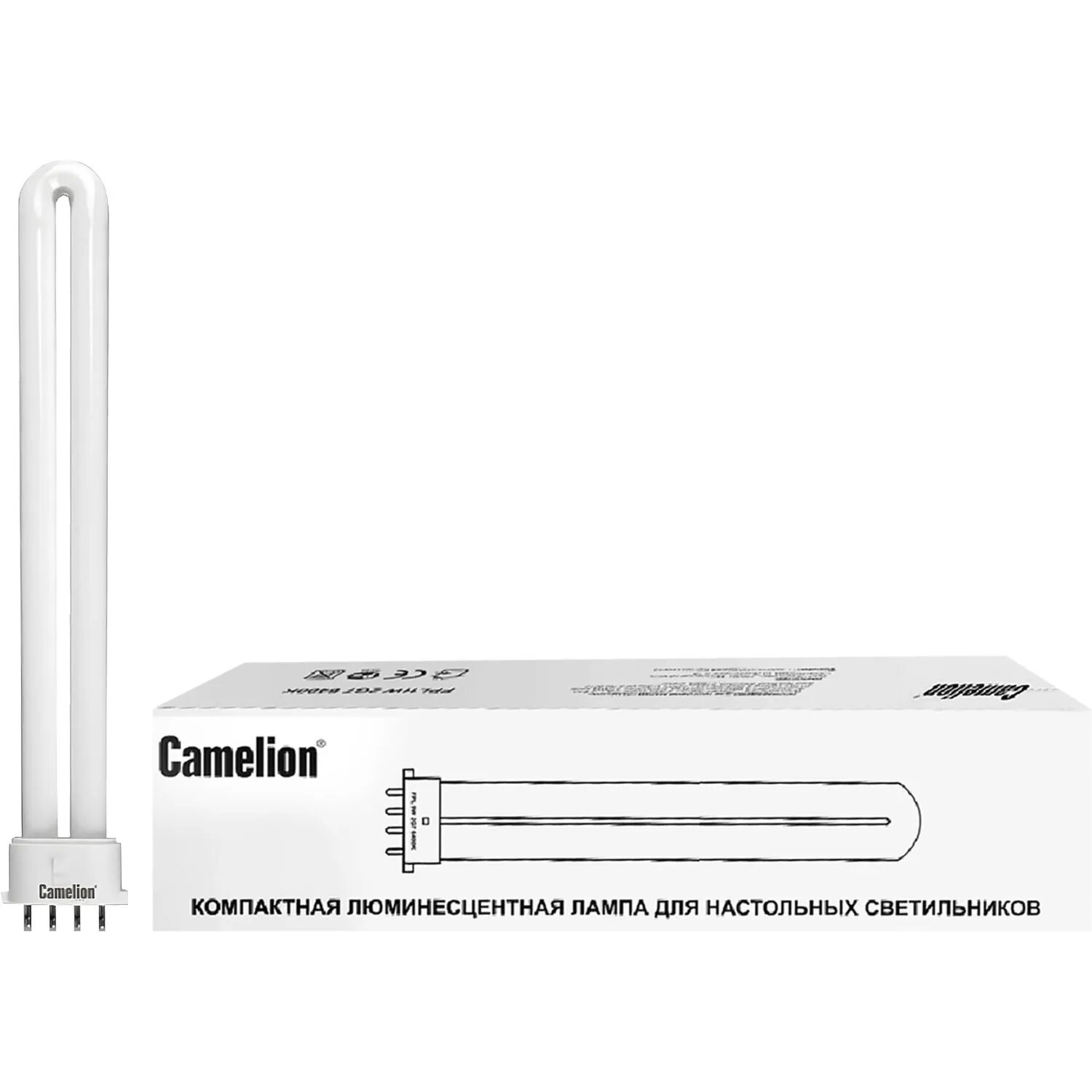 Лампа люминесцентная 11Вт, цок 2G7, 6400K