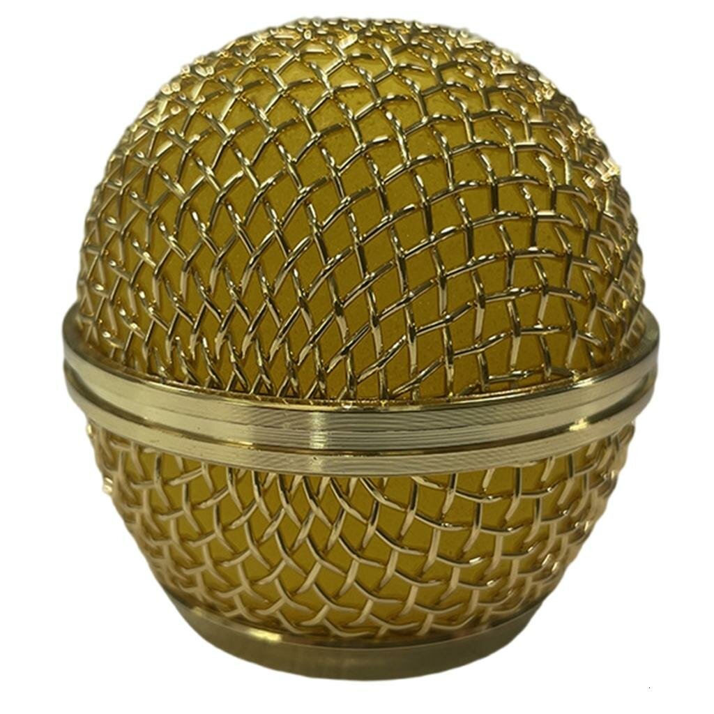 Замена решетки микрофона SM58S, Золото