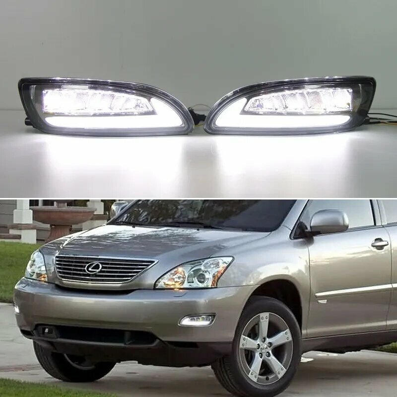 Фары автомобильные, 2 шт, арт. Lexus RX300 RX330 RX350 RX II 2003-2009