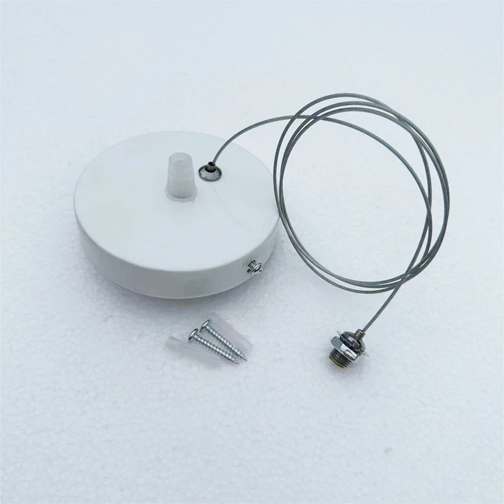 Золотая/Серебряная/черная/белая DIY 3 стальная веревка Потолочная пластина аксессуары для освещения Люстра аксессуары подвесные лампы аксессуары