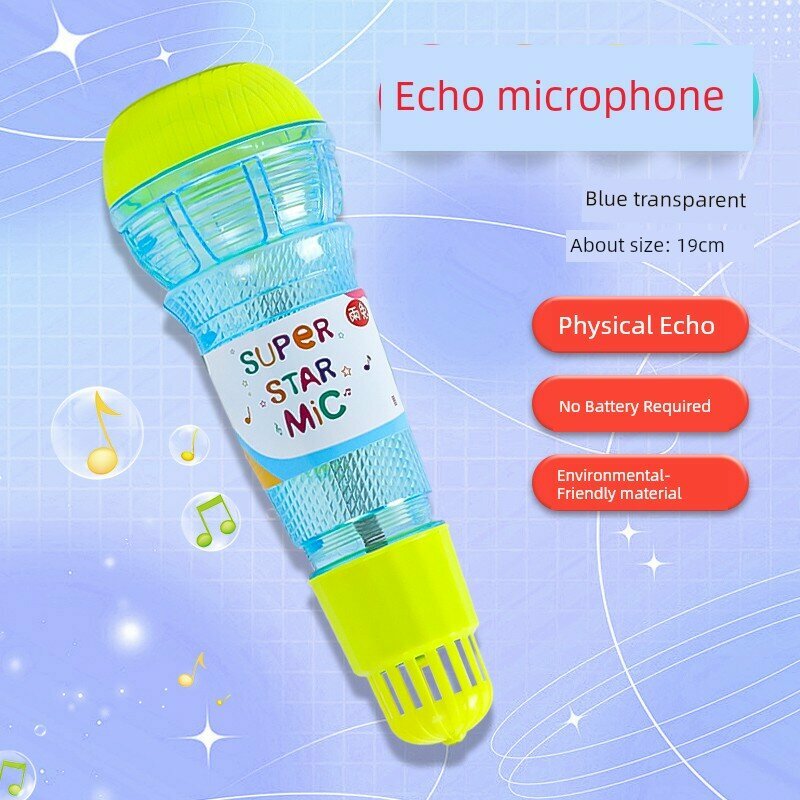 Микрофон-эхо, детская игрушка, музыка, пение, физический эхо, для девочек и мальчиков, подарок для детского сада