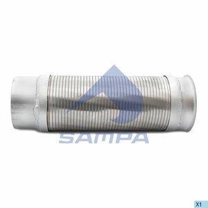Гофра выхлопной системы для MAN, диаметр 115 мм, длина 364 мм, металл, серебристый цвет, Турция