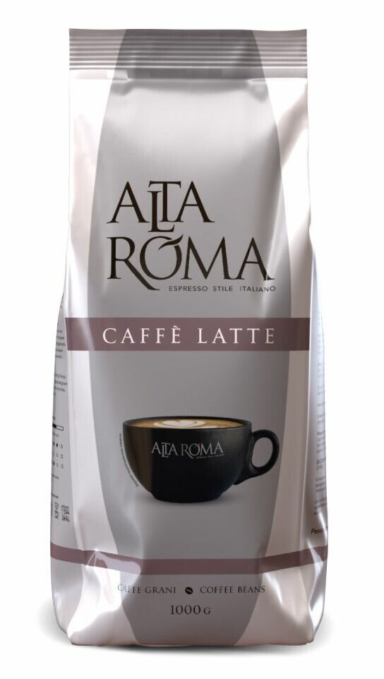 Alta Roma Кофе в зернах Caffe Latte, 1 кг