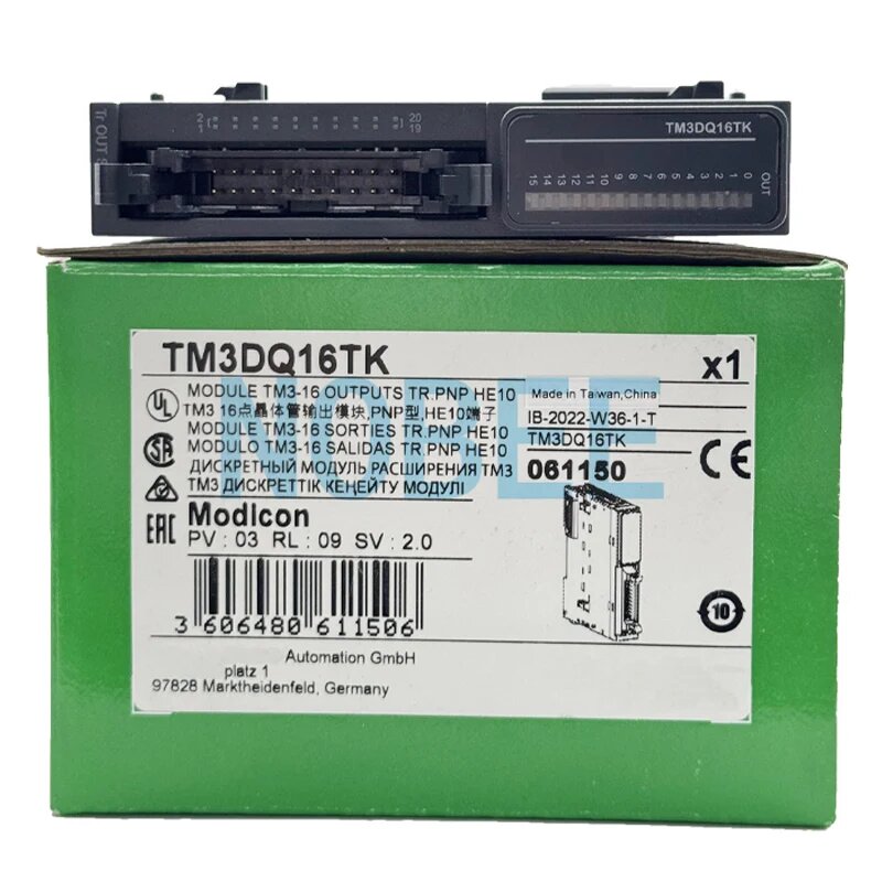 NOBEE Modicon TM3 DI8 дискретный модуль ввода 24В TM3DQ16TK