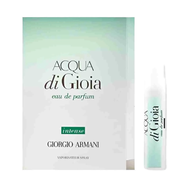 Аква Ди Джоя Интенс - женский пробник 1.2 мл, аромат Giorgio Armani Acqua Di Gioia Intense