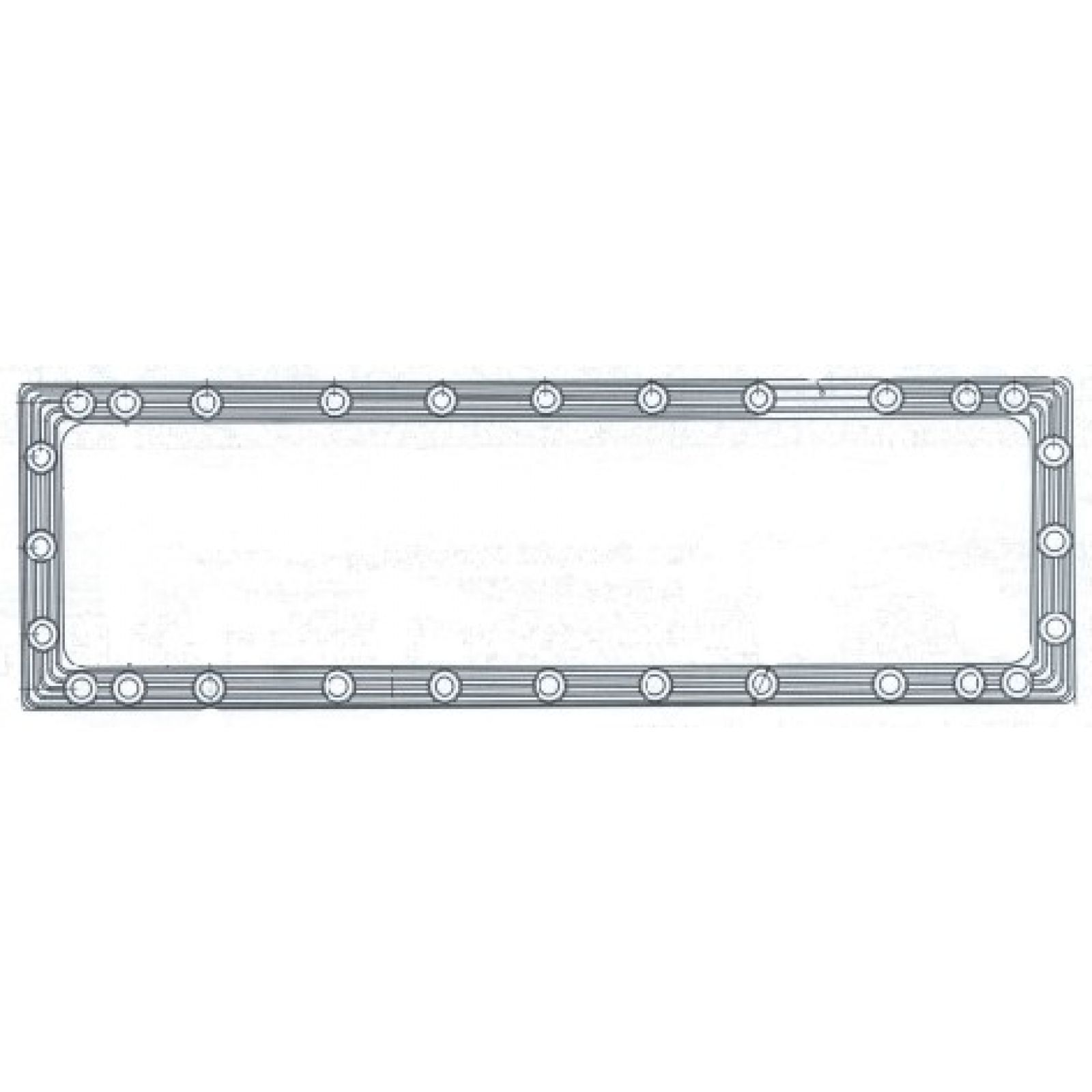 Прокладка бачка радиатора, для МТЗ-80, 82 oem 70Y1301169, 70У1301169 арт LGS0040