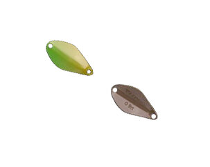 Nories Masukuroto Weeper 1,5 г №071 Grun-Braun блесна для мелкой рыбы и хищников