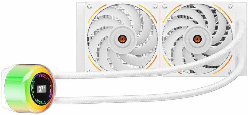 Система жидкостного охлаждения 1STPLAYER CC 240 White (CC-240-WH)