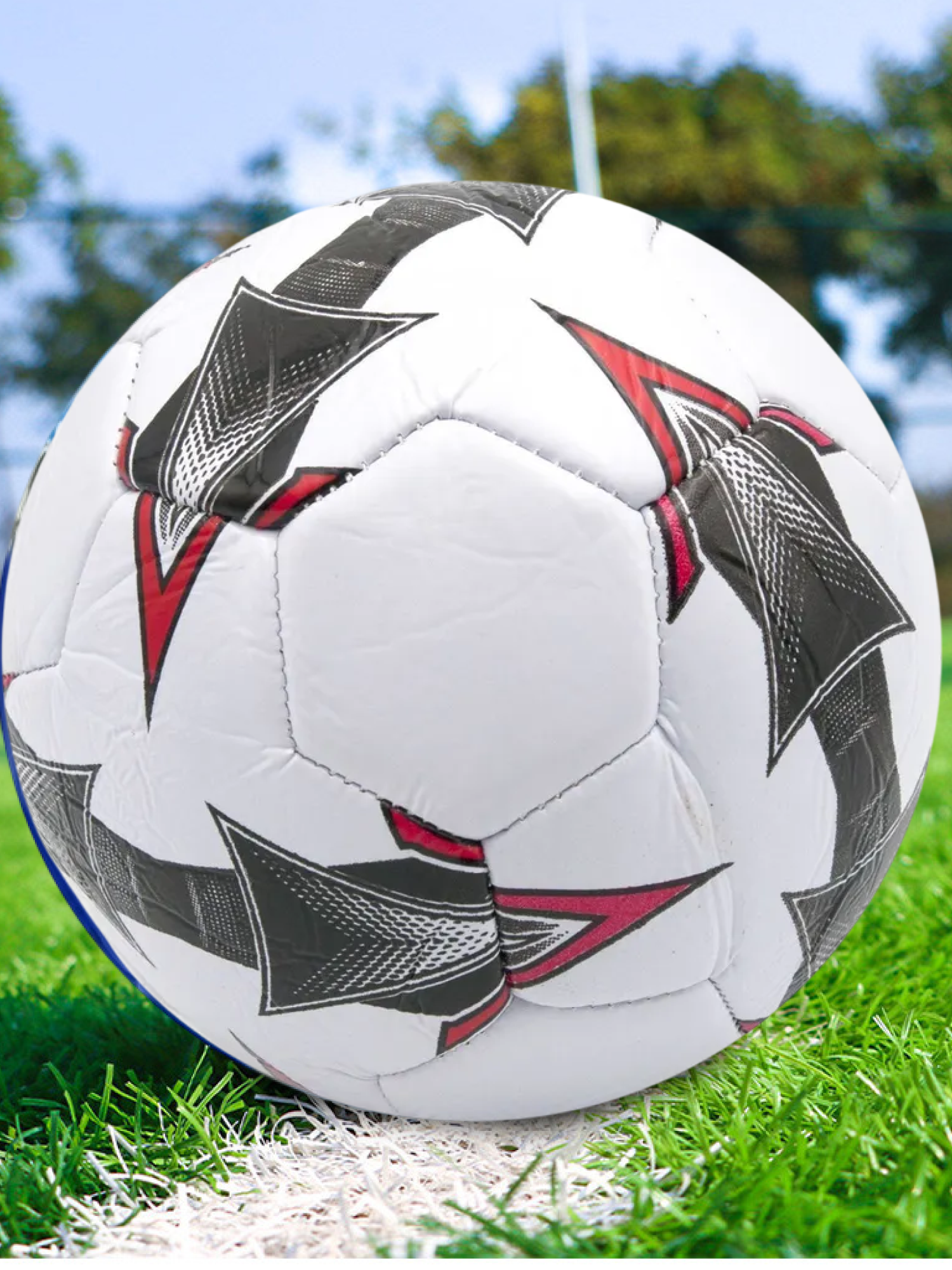 Мяч детский кожаный / Спортивный мячик для детей / футбольный попрыгунчик