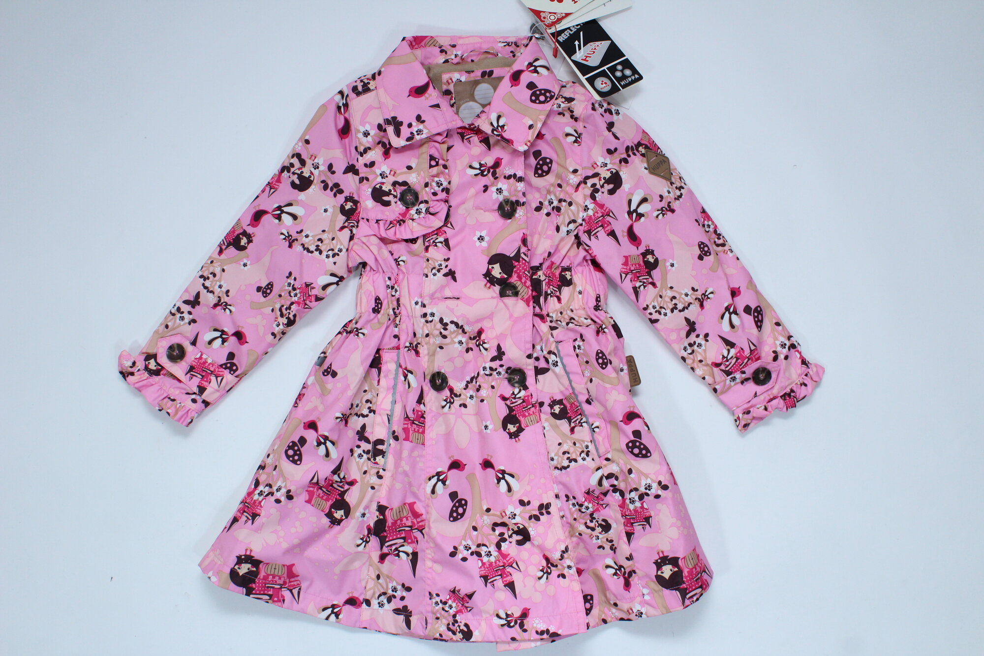 Huppa Куртка Плащ водонепроницаемый утепленный, 104