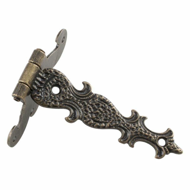 1 комплект из 2 аксессуаров для дверных соединителей в стиле ретро цинкового сплава с десятью винтами