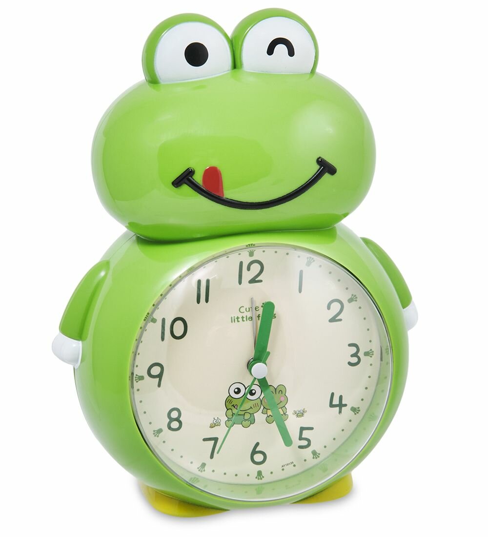 Будильник 'Лягушка' зеленый