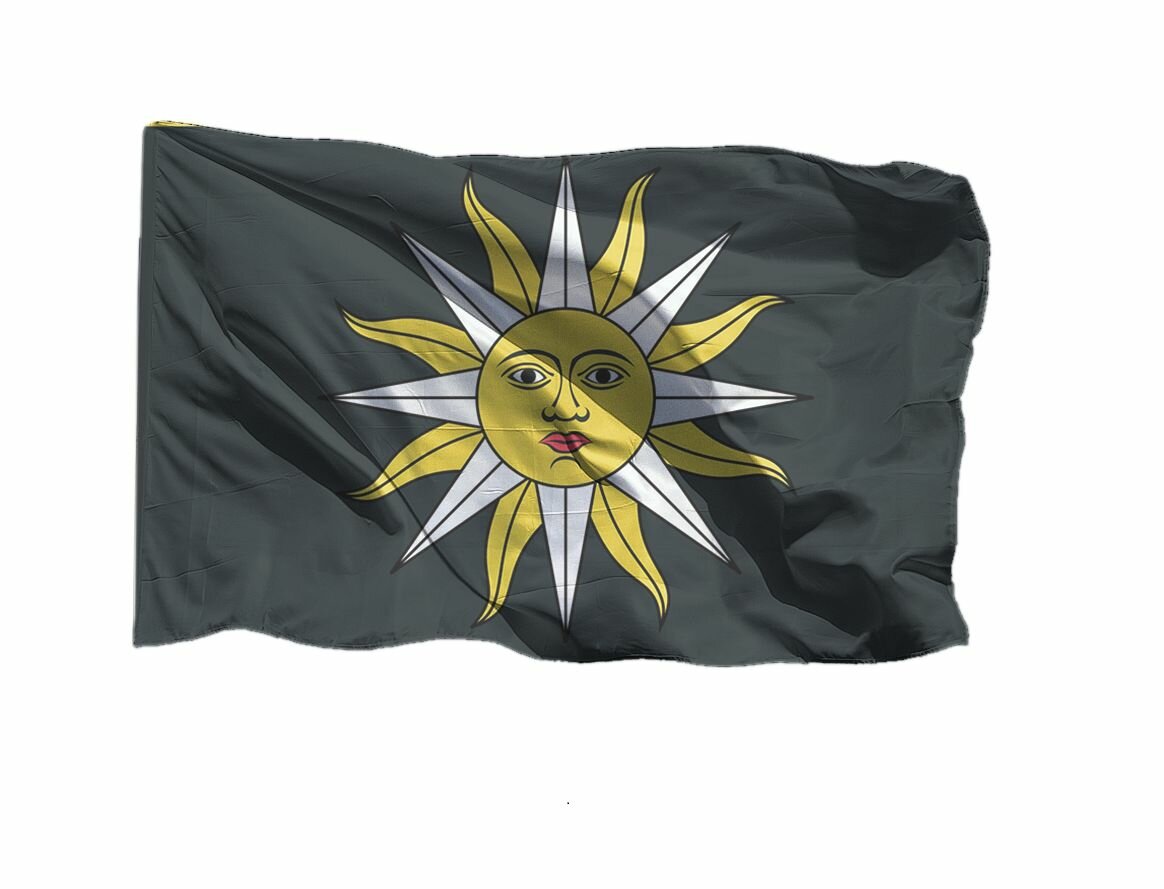 Флаг Империи Нильфгаард из Ведьмака 90х135 см на сетке для улицы, для флагштока