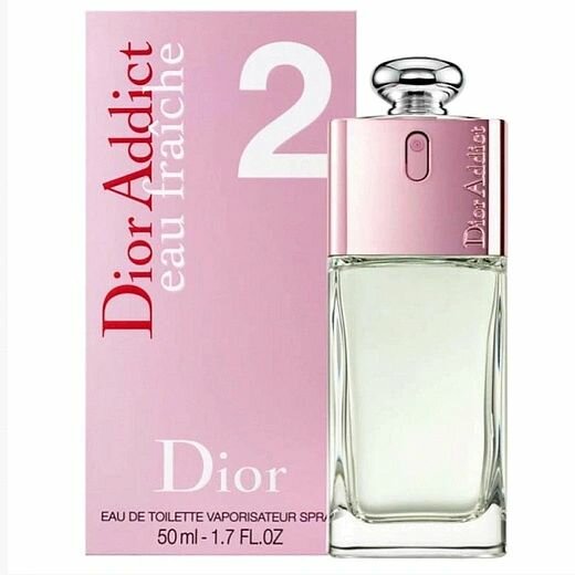 Christian dior addict 2 eau fraiche 50ml туалетная вода женская