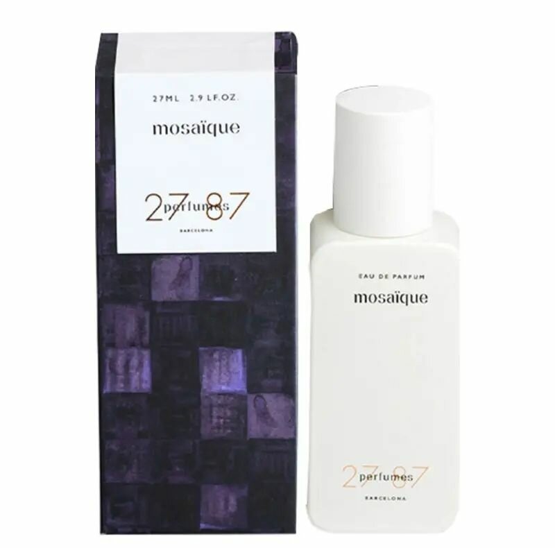 27 87 PERFUMES MOSAIQUE Парфюмерная вода унисекс 27 мл