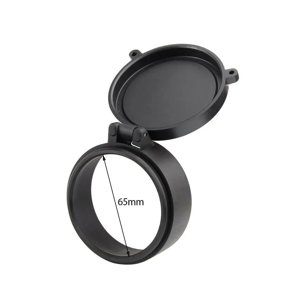 Крышка объектива для охотничьего прицела 25.5-65 мм черная