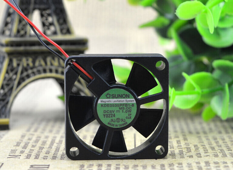 Оптовая торговля: Оригинал SUNON 35*35*10 3.5CM 5V 1.0W KDE0535PFB1-8 2 wire Вентилятор охлаждения