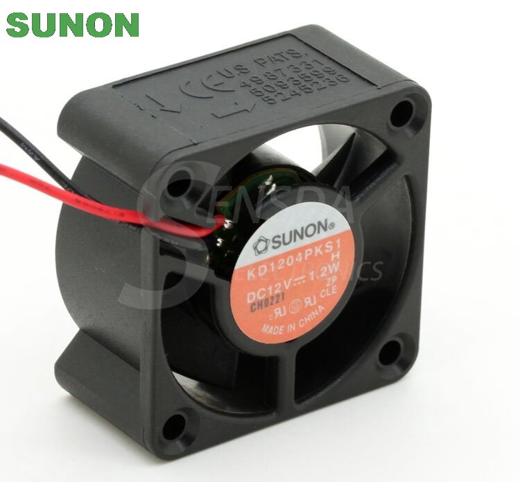 Оригинал SUNON KD1204PKS1 4cm 40mm DC 12V 1.2W cpu cooler heatsink axial 4020 40x40x20mm Вентилятор охлажденияs