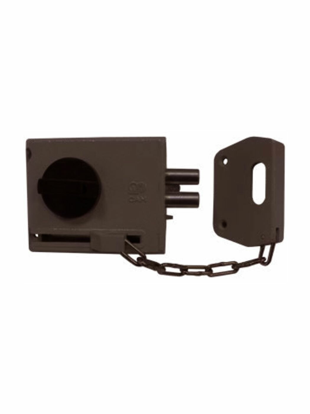 Замок накладной САМ ЗНД-1АК полим/покр /86500/