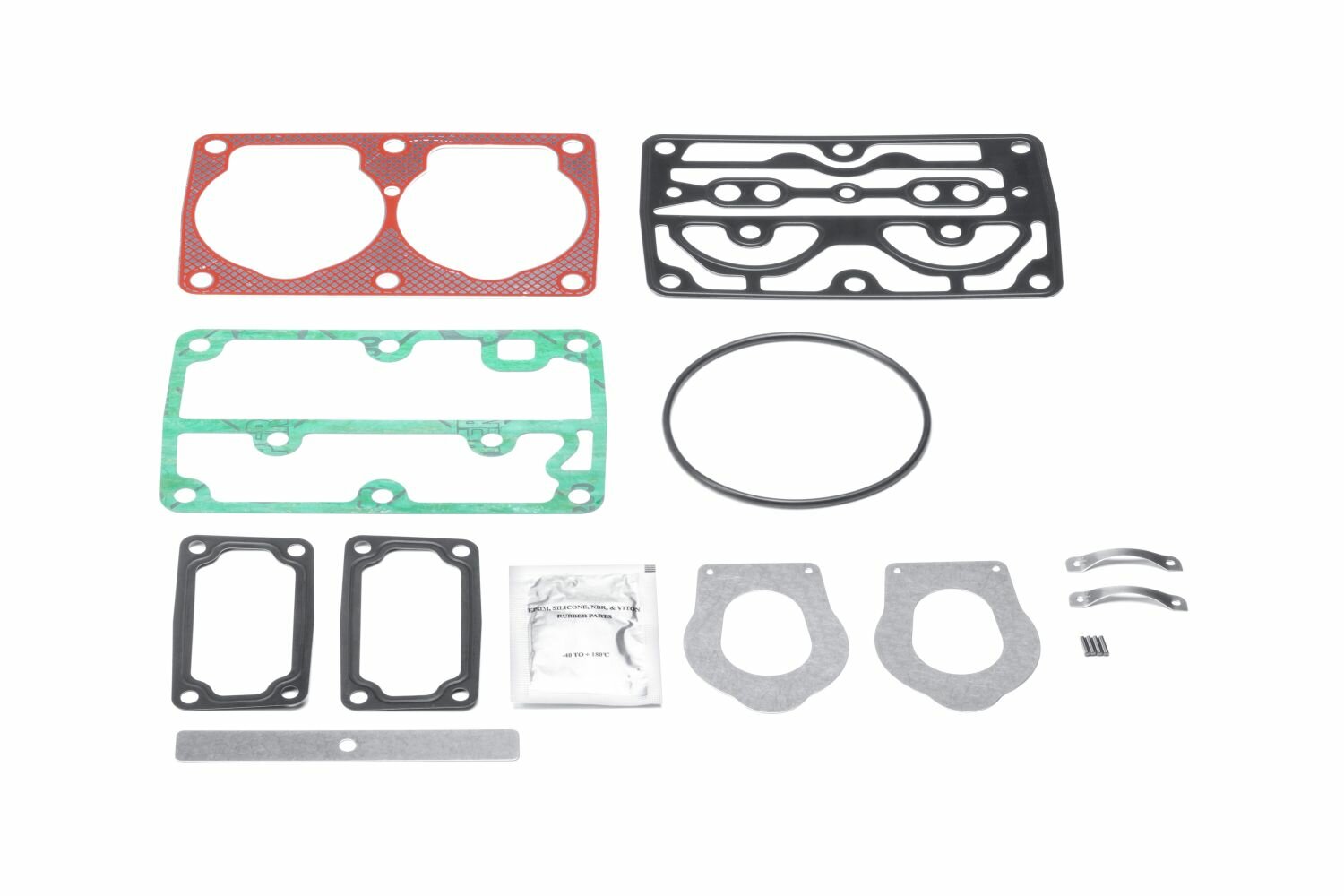 Ремкомплект компрессора клапана + прокладки, подходит для Рено Керакс Magnum E-TECH Major Премиум Renault Kerax E-Tech Premium, T08495001, TOPCOVER