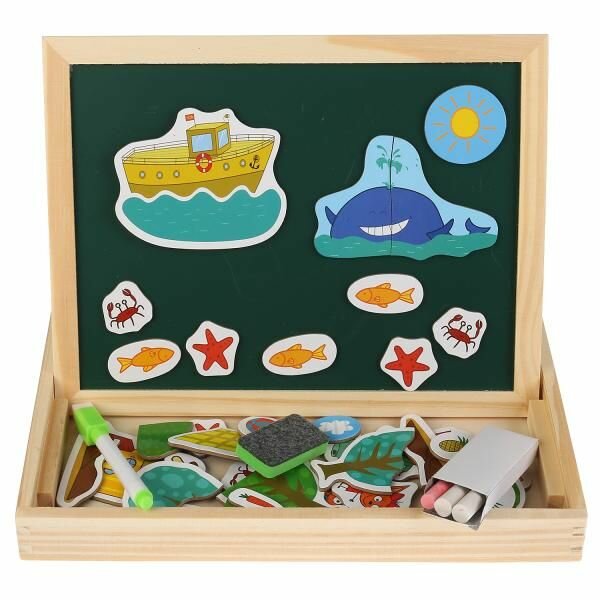 Игрушка деревянная набор чудо-чемоданчик