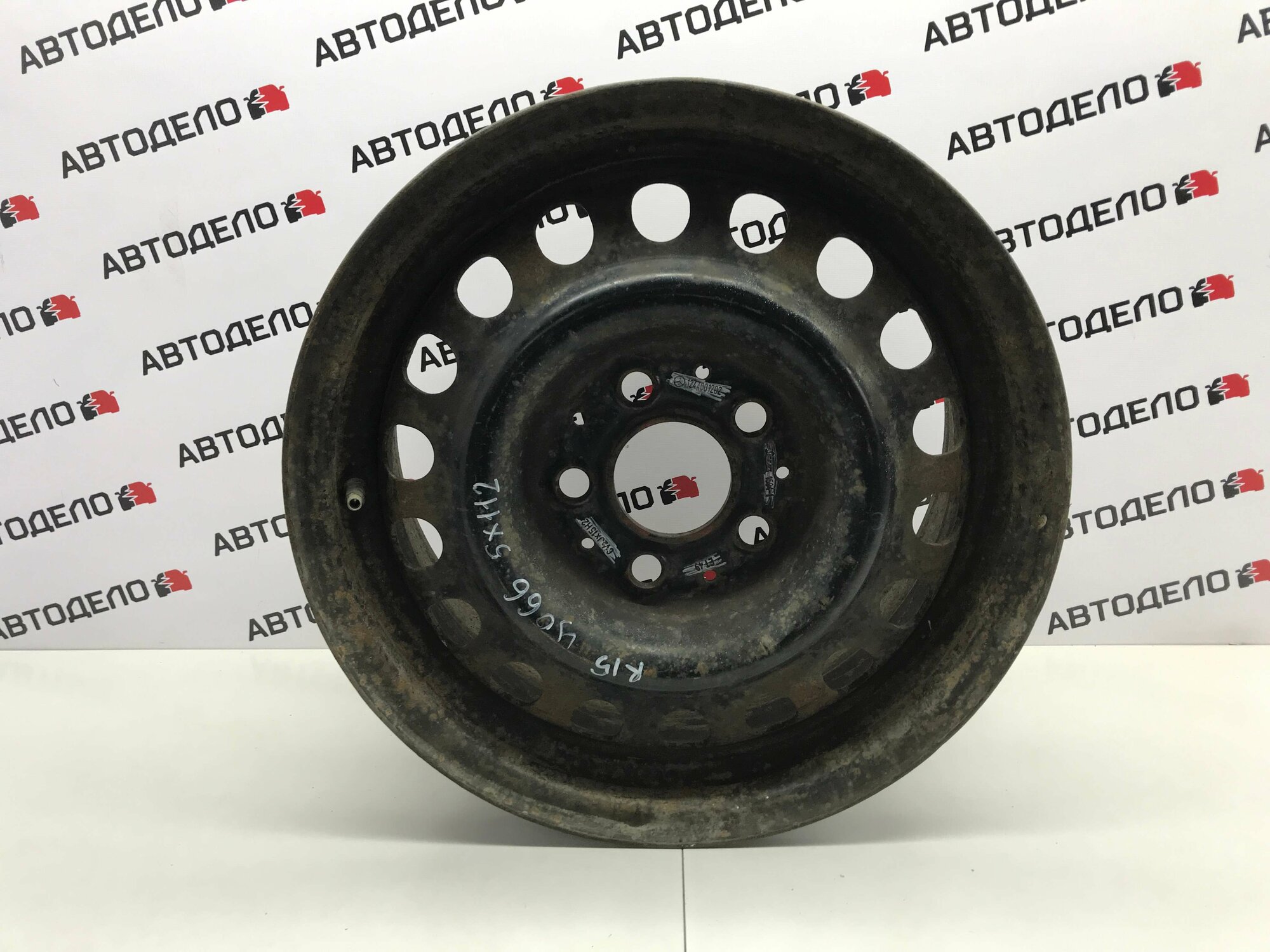 Диск штампованный R15 5x112 ЕТ 49. J6.5. ЦО 66.