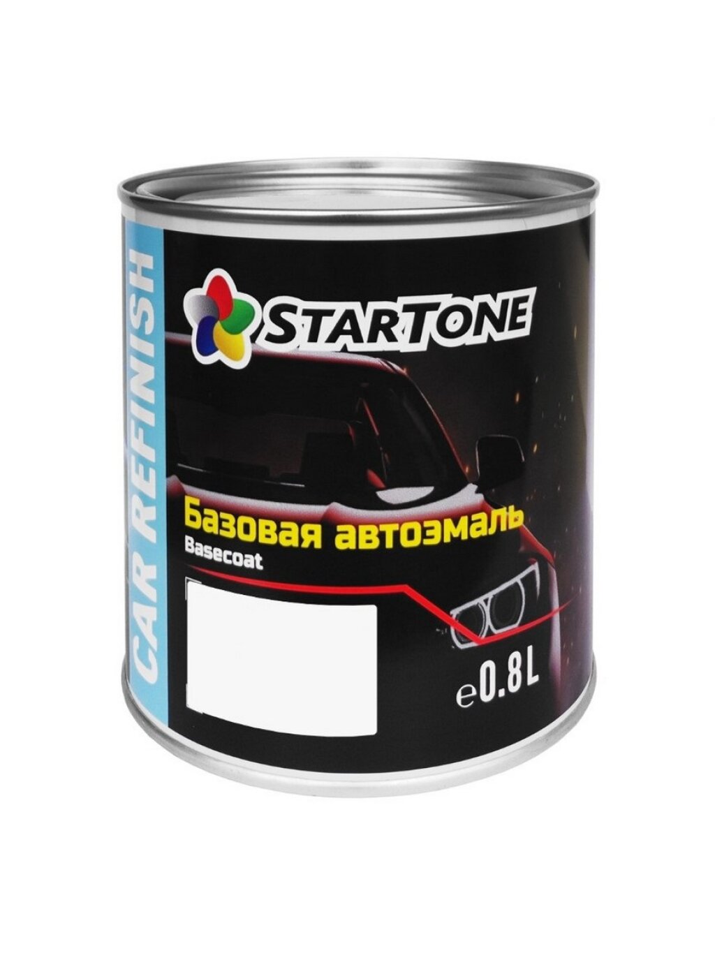 Эмаль базовая металлик "Startone" 691 Платина/Lada (800 мл)