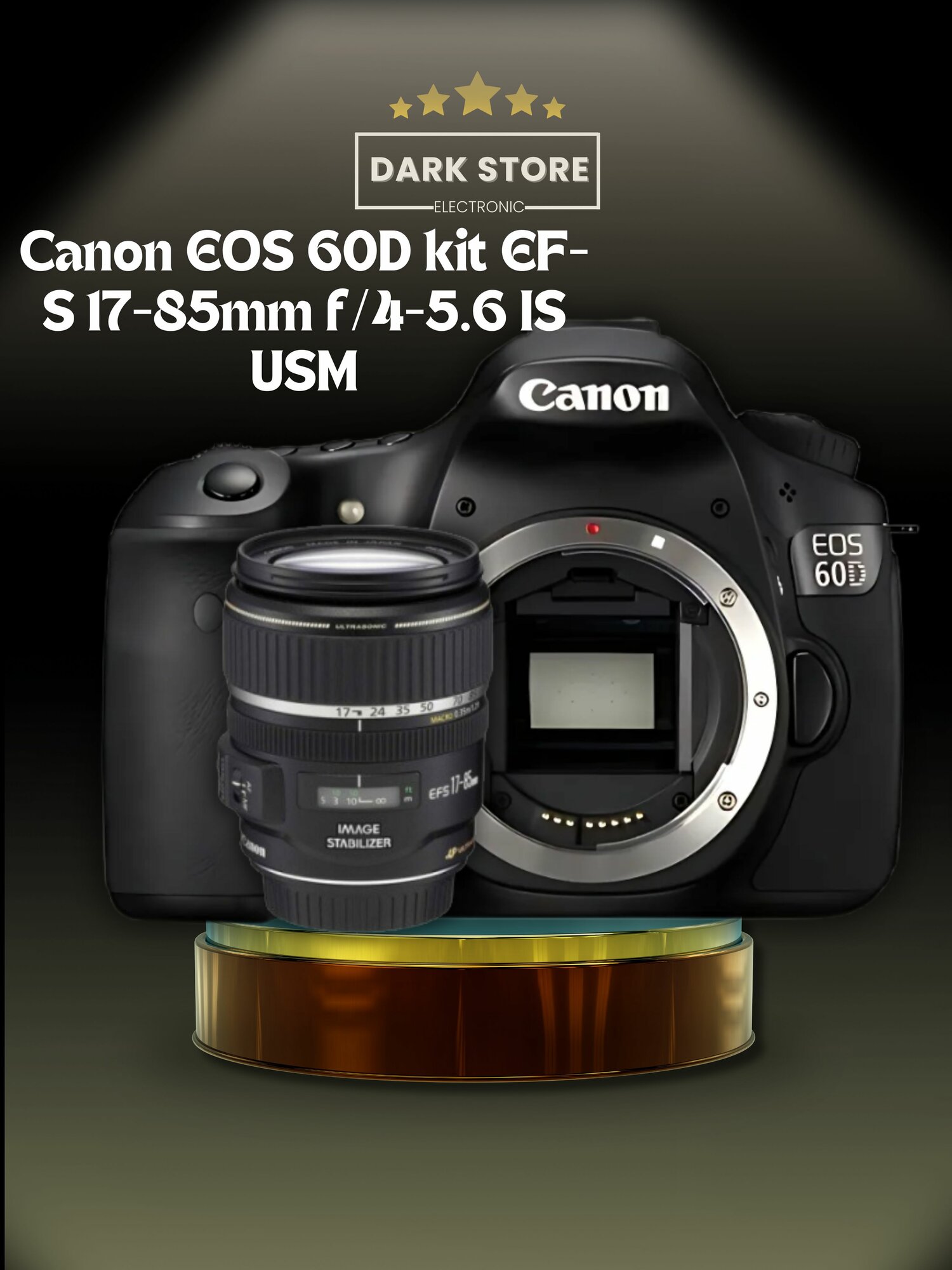 Фотоаппарат Canon EOS 60D kit EF-S 17-85mm f/4-5.6 IS USM