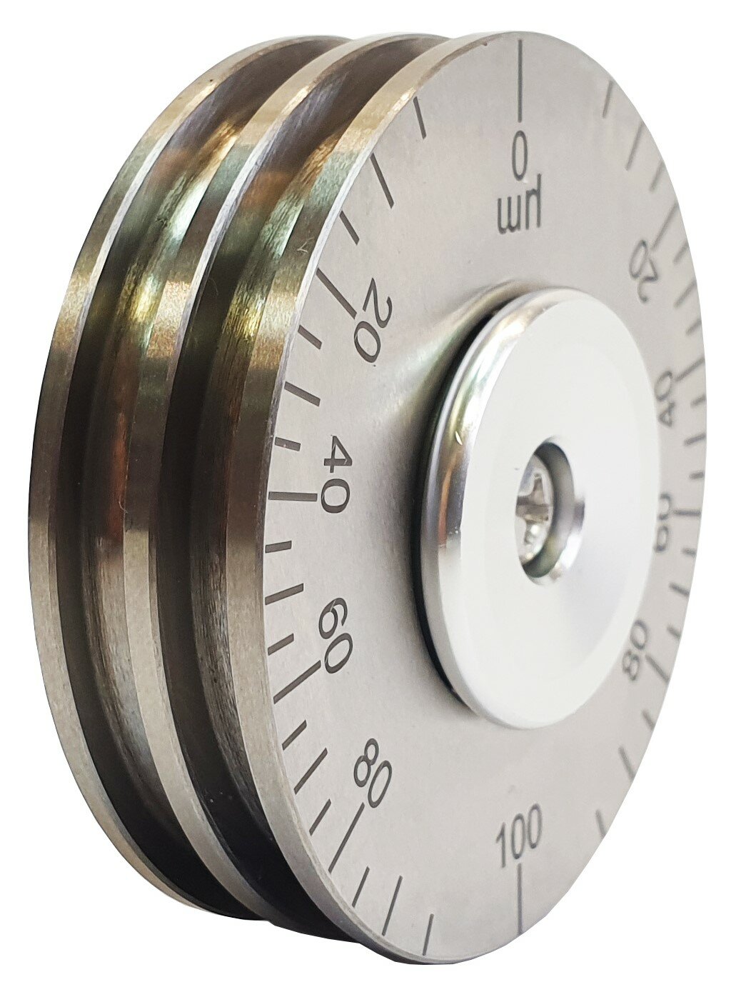 Толщиномер мокрого слоя: диск-колесо В7-1702/200А нержавеющая сталь, диапазон 0–200 мкм (шаг 10 мкм)
