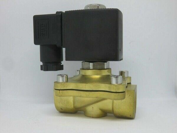 Соленоидный клапан DELTA-КИП DK-2W31 Ду 15 (латунь) Viton, S91H, 24 V DC)