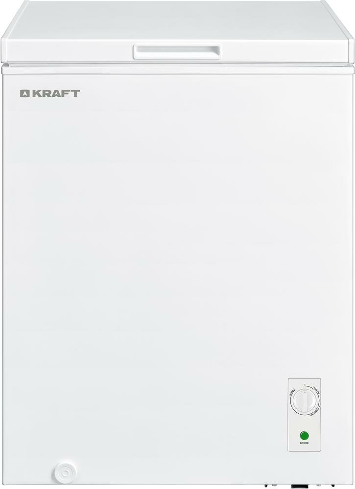 Морозильная камера (ларь) KRAFT BD (W)-152QX, ручная разморозка, объем 165 л, белый