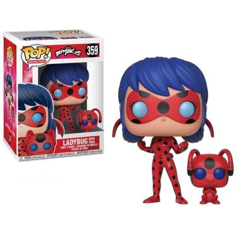 Ручная фигурка Леди Баг и Супер-Кот 9 см, модель из ПВХ, для поклонников Леди Баг