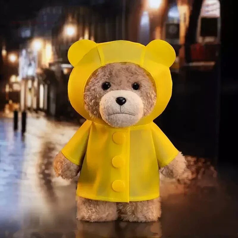 Желтый Ted2 Raincoat Bear POP MART