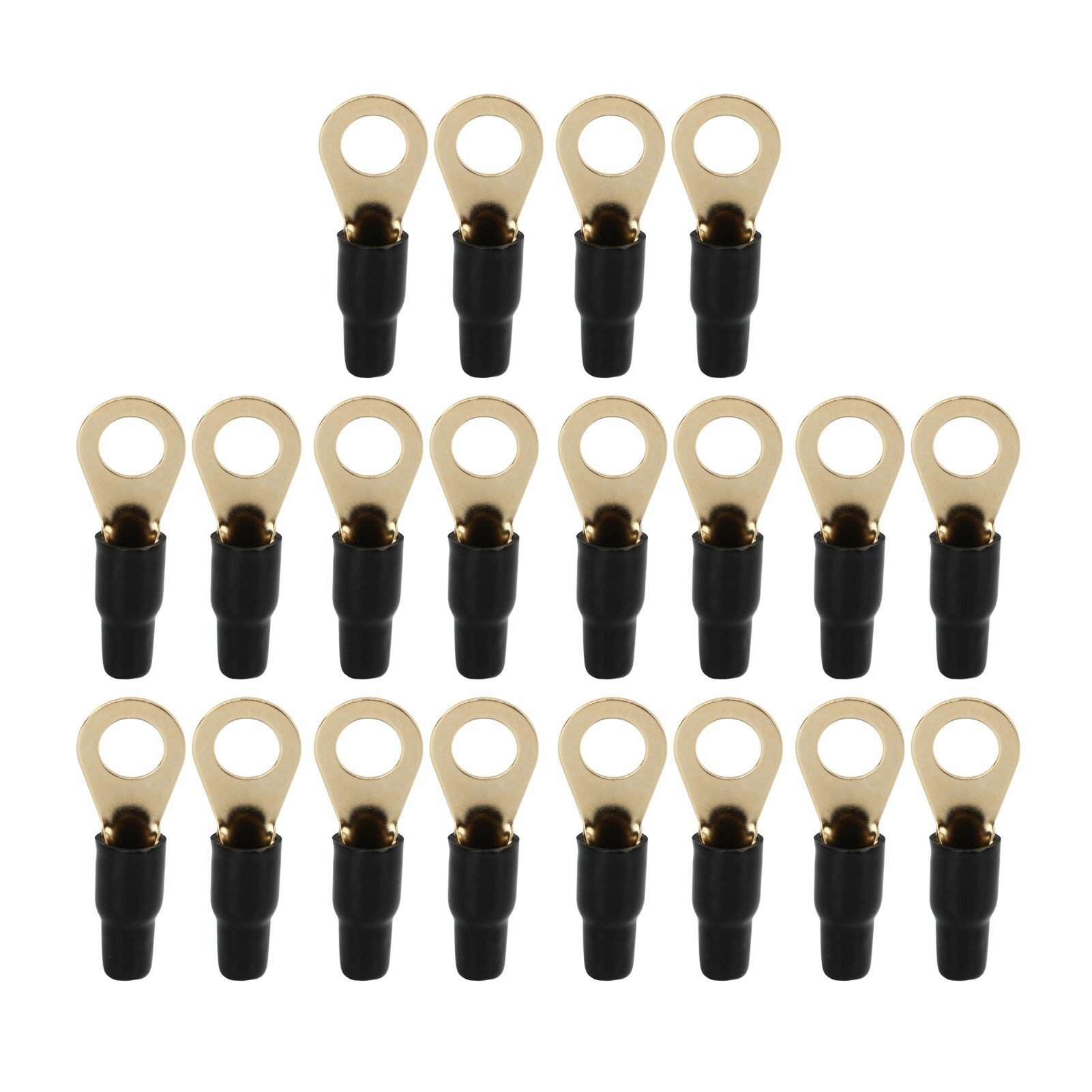 20шт медных клемм 4GA для автоэлектрики