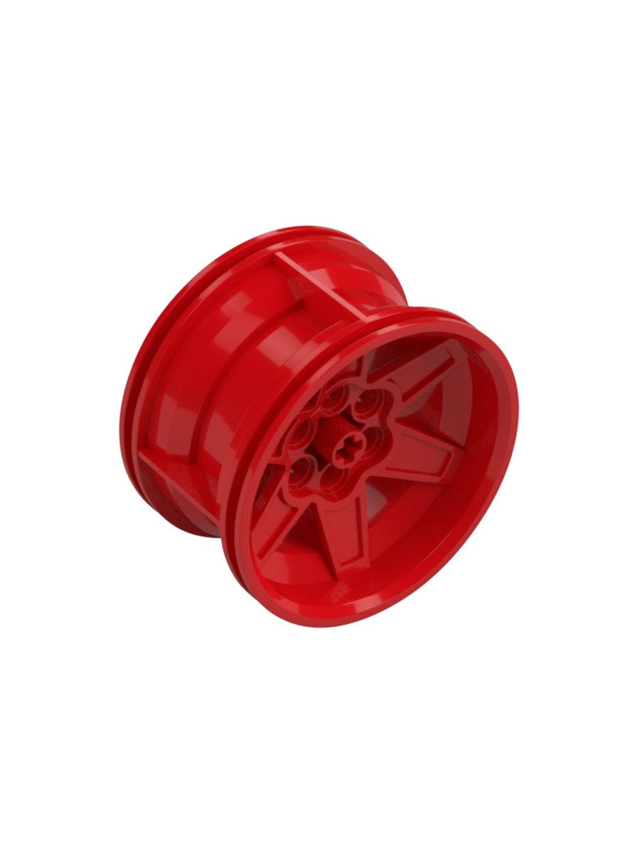 Деталь Lego Wheel 56mm D. x 34mm Technic Racing Medium, 6 Pin Holes (15038)