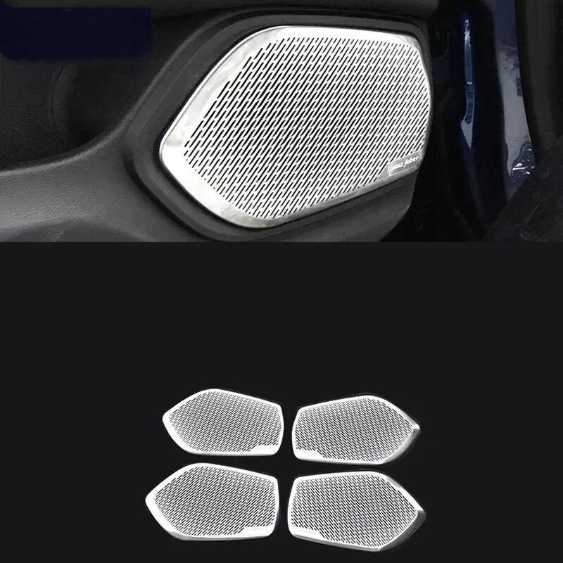 Аксессуары для Maserati ghiblq Quattroporte 2014 2015 2016 Матовая Внутренняя дверь динамик рамка декоративный комплект крышки твитер отделка