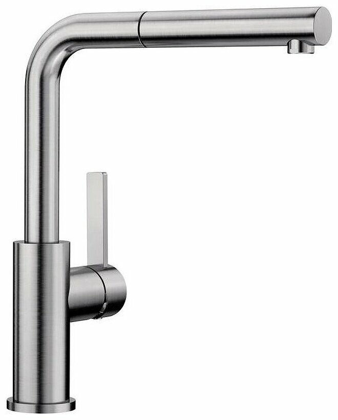 Смеситель для кухни Blanco LANORA-S-F нержавеющая сталь 526180